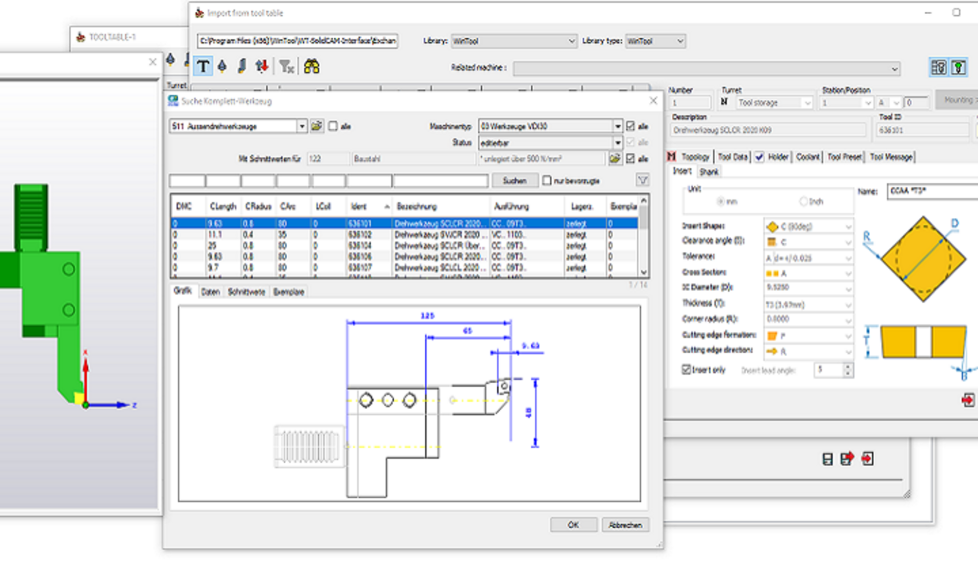 SolidCAM（ソリッドキャム）CAM連携 | 工具管理システム WinTool